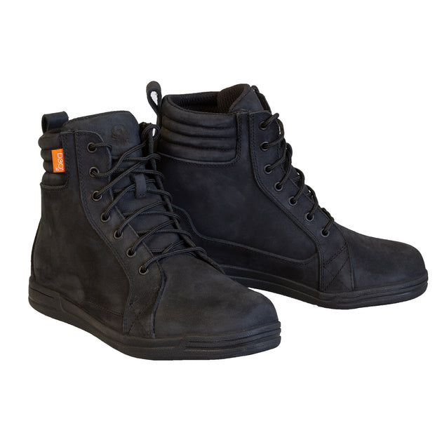 Buy Merlin Slink Waterproof motorcycle boots in Black | Shop Classic ...