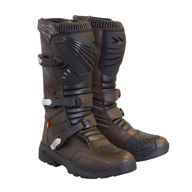 Merlin Mojave Leather Waterproof Motorcycle Boots | Shop Classic ...